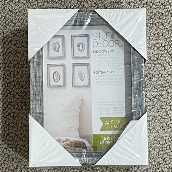 Studio Decor | Wall Decor | 5x7 Shadowbox 4 Pack | Poshmark